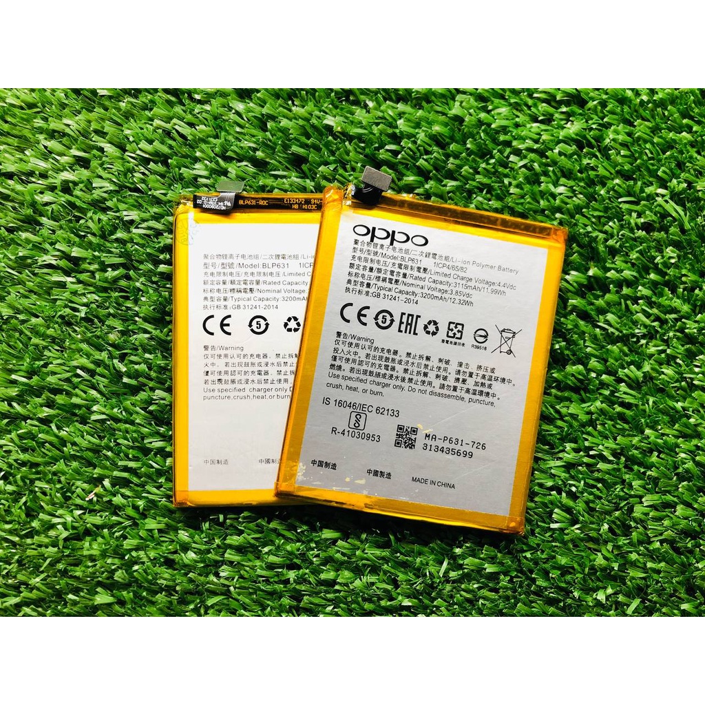 Oppo A77 CPH1715 F3 F5 CPH1723 CPH1727 BL631 Battery 3200mAh | Shopee Malaysia