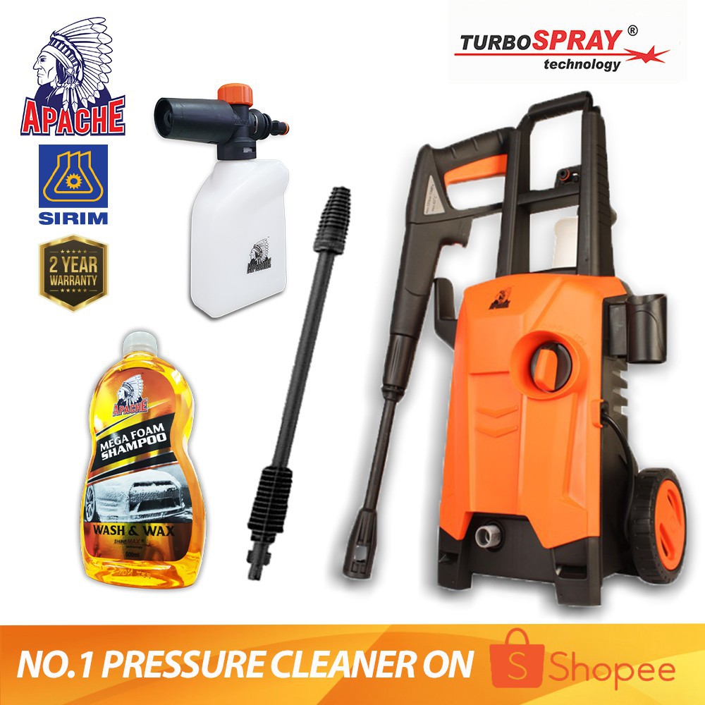 water jet high water APACHE TurboSpray HM4613 130 Bar High Pressure ...