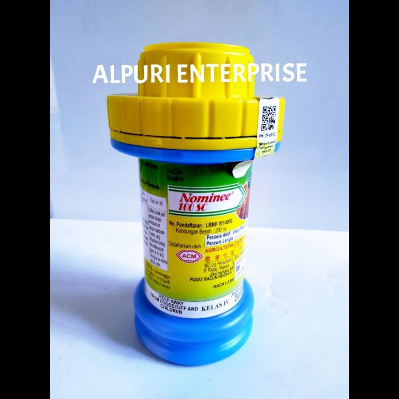 Nominee 100 SC 250ml Racun Rumput Racun Rumpai Herbicide | Shopee Malaysia