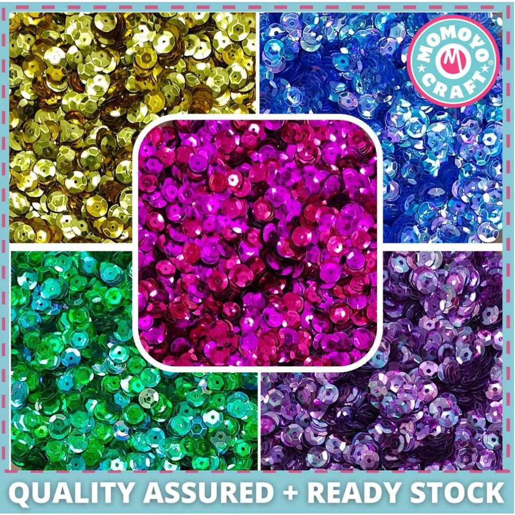 10g 6.5mm DIY Colorful Sequin Nest Sheet Handmade Sheet/Clothes ...