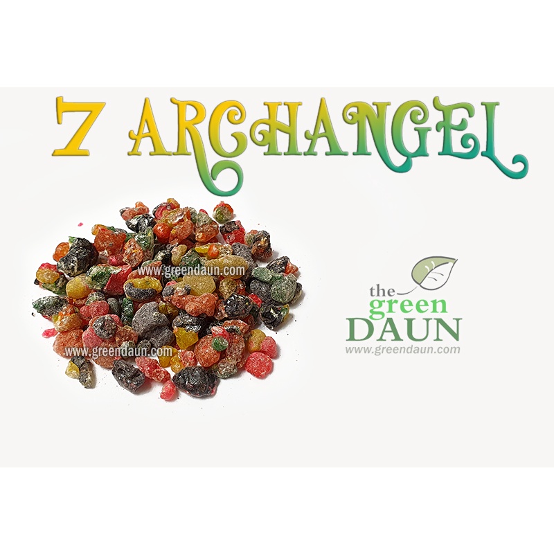 Seven 7 Archangel Resin Incense Archangels Purification Cleansing ...