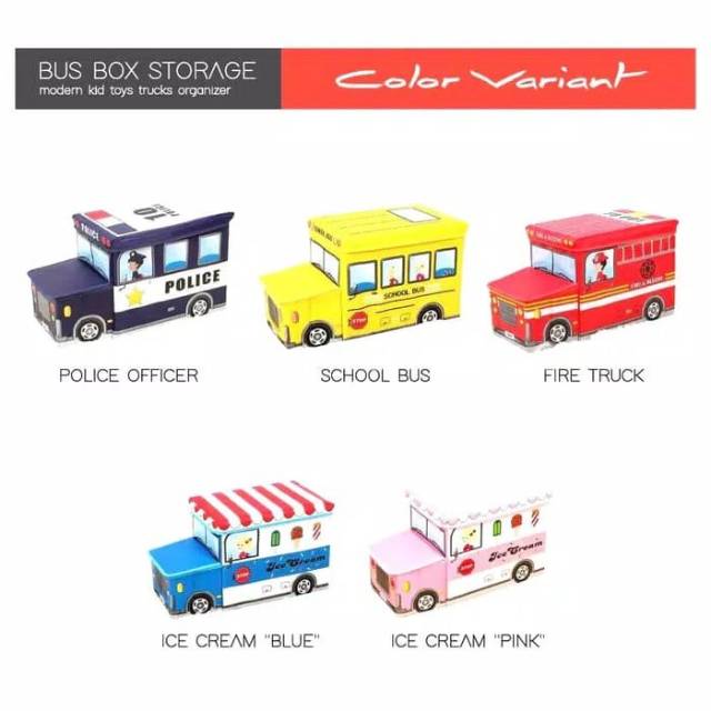 Toy Box/Storage Box/Toy Storage Box/Bus Toy Box | Shopee Malaysia