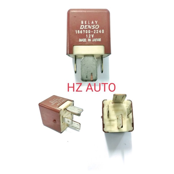 100% ORIGINAL DENSO RELAY 4PIN 12V 156700-2240 MADE IN JAPAN | Shopee ...
