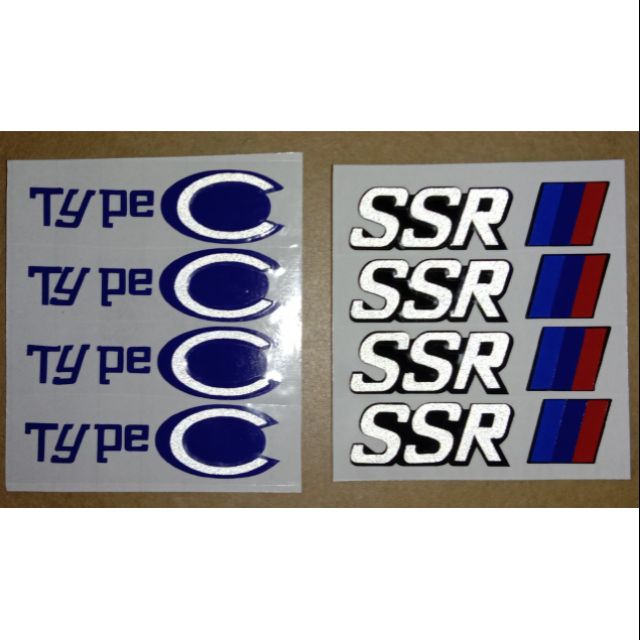 sticker sportrim ssr type c | Shopee Malaysia