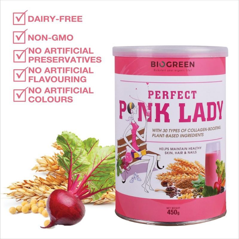 Biogreen Perfect Pink Lady Collagen Poster 450g | Shopee Malaysia