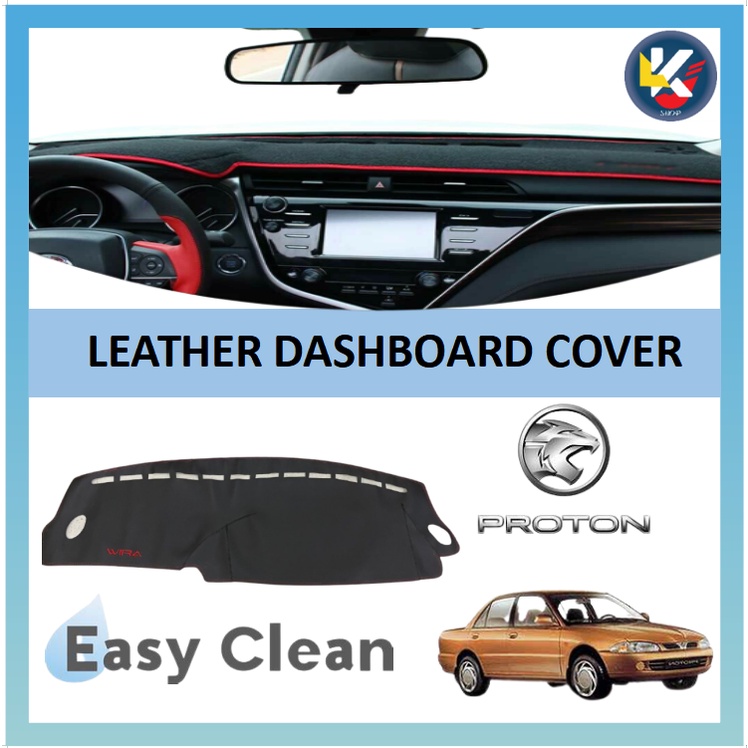 Proton Wira Leather Car Dashmat Dash Mat Dashboard Sun Cover | Shopee ...