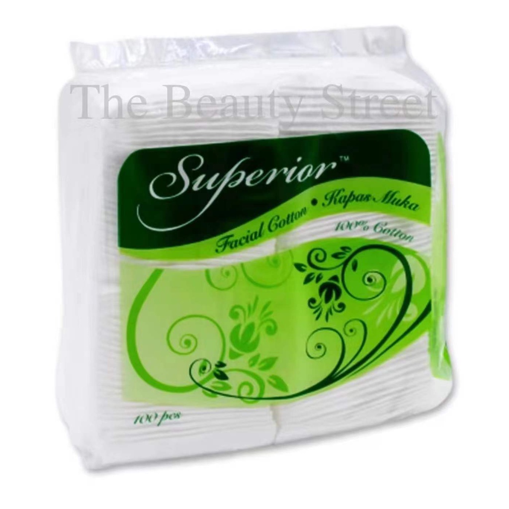 【𝗠'𝗦𝗜𝗔 𝗦𝗛𝗜𝗣 𝗢𝗨𝗧 𝟮𝟰𝗛𝗥𝗦】The Beauty Street 100pcs SUPERIOR Facial Cotton ...