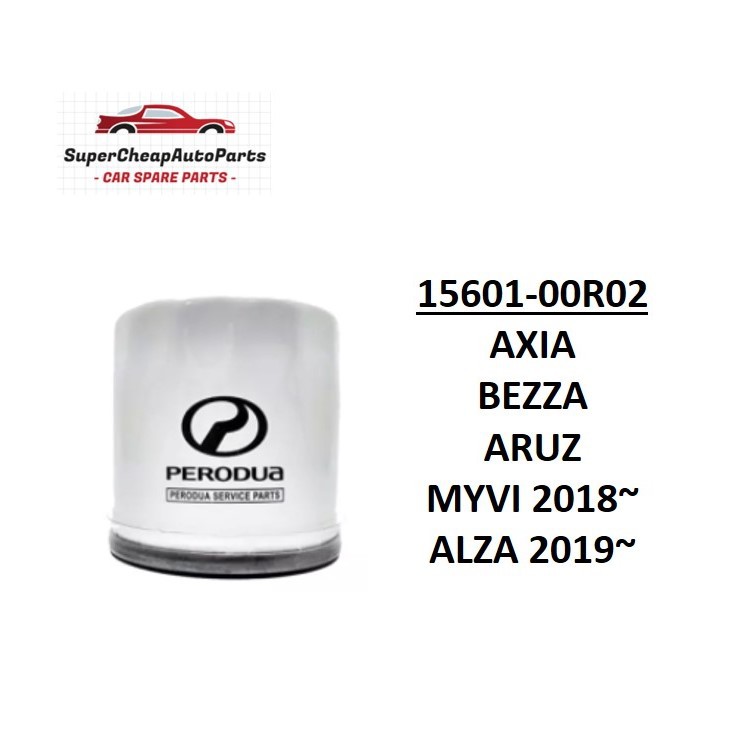 ORIGINAL PERODUA AXIA BEZZA ARUZ MYVI NEW 2018 ALZA NEW 2019 OIL FILTER ...