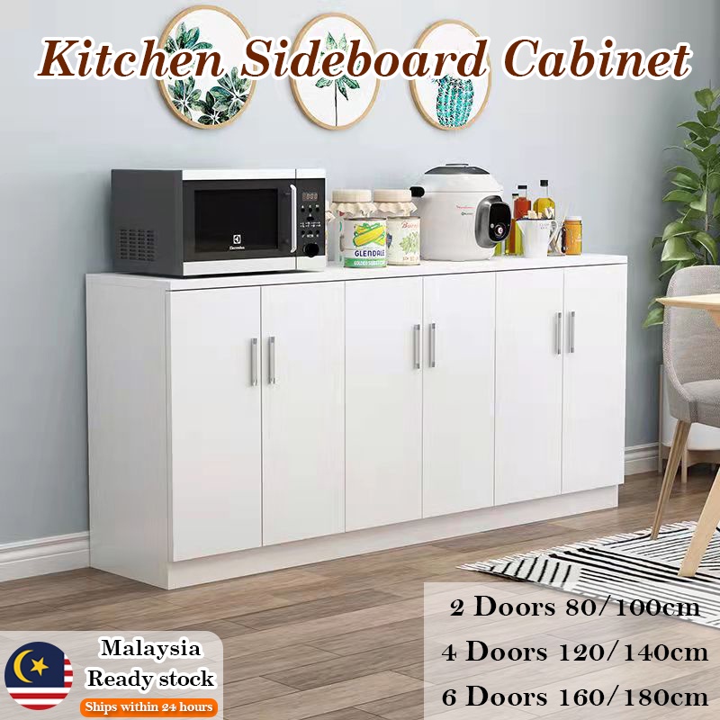 Ready Stock🔥Kitchen Cabinets Modern Simple Storage Cupboard Home ...