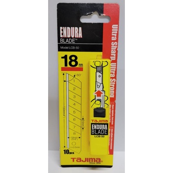 TAJIMA LCB50 18MM HEAVY DUTY CUTTER BLADE 10PCS | Shopee Malaysia