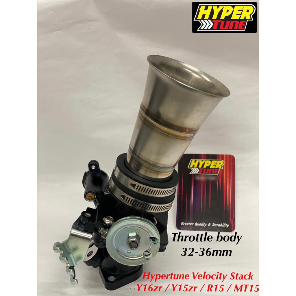 Hypertune Velocity Stack Trumpet For Throttle Body Std & Size 32-36MM ...