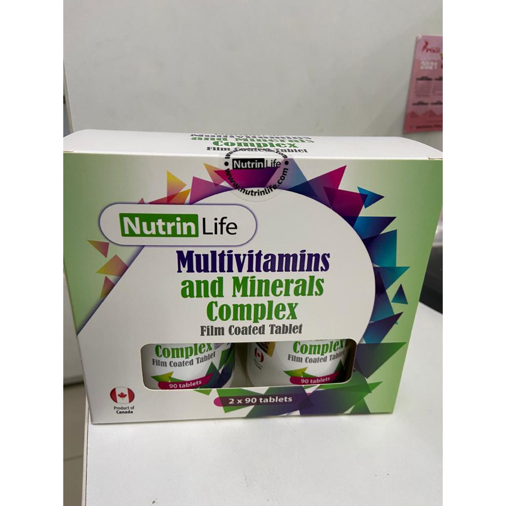 NUTRINLIFE MULTIVITAMIN TABLET (2X90'S) | Shopee Malaysia