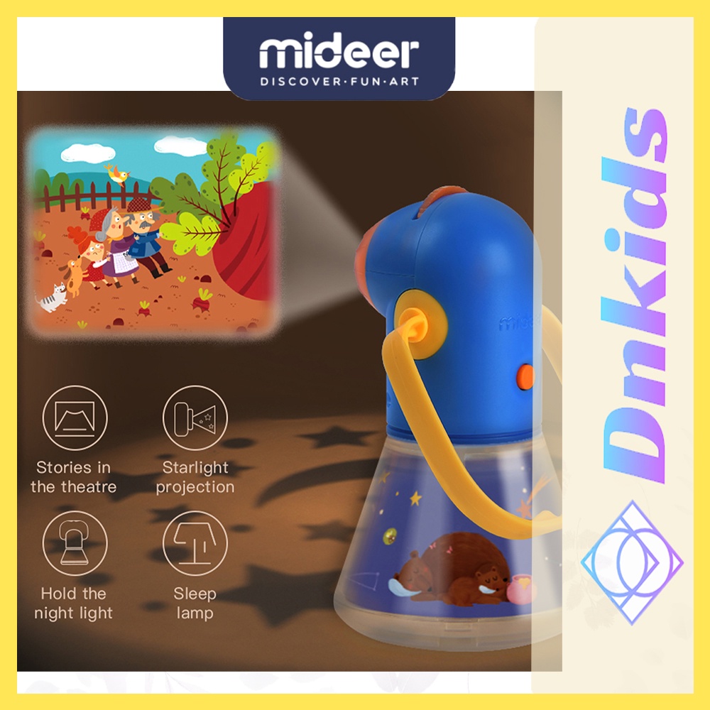 MIDEER Story Projection Series-4in1 Kids Storybook Torch | Siri ...