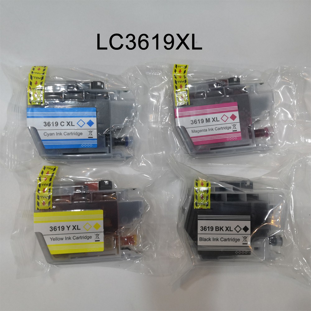 Brother LC3619XL / LC3617 Compatible ink Cartridge (BK,C,M,Y) | Shopee ...