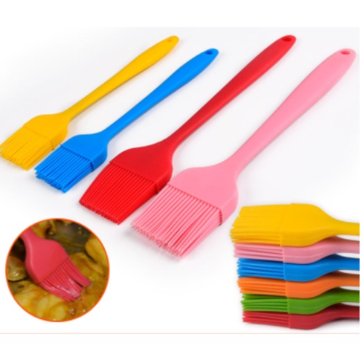 Pastry Brush Cooking Oil Brush Kitchen Basting Baking Brush 21cm & 26cm ...