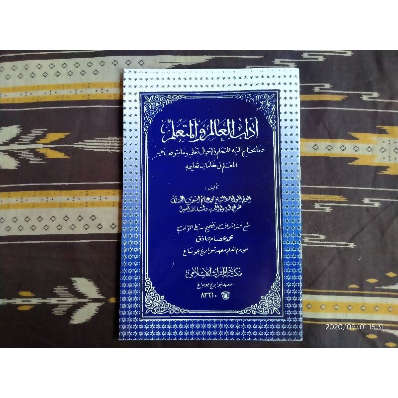 Adabul Alim Wal Muta'allim (Empty) | Shopee Malaysia