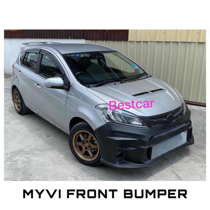 🔥PERODUA MYVI GEN3 GR FRONT BUMPER ( FIBER ) | Shopee Malaysia