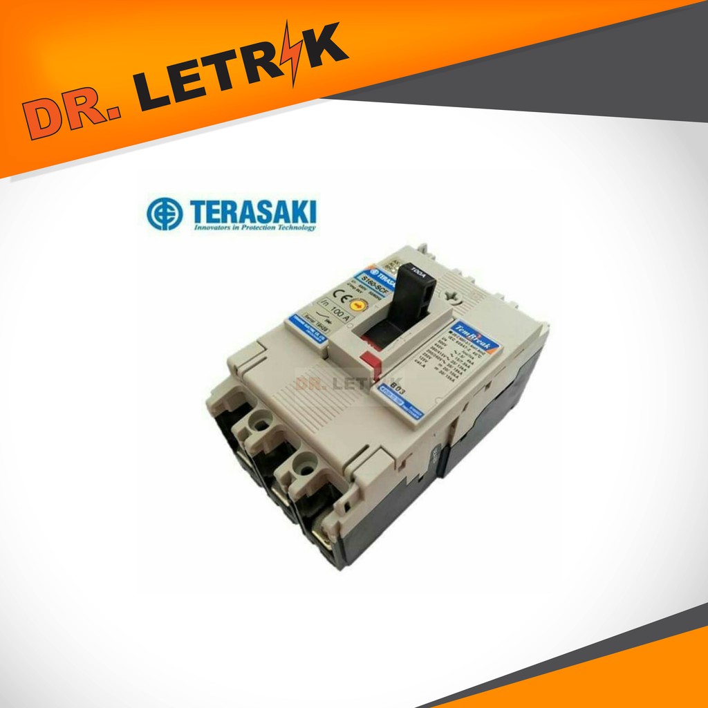 TERASAKI S160 SCF 3P S160-SCF MCCB 3P 25KA - 100A | Shopee Malaysia