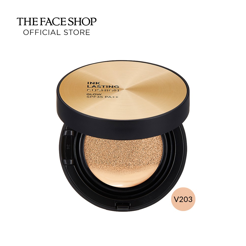THE FACE SHOP fmgt Ink Lasting Cushion Glow | Shopee Malaysia