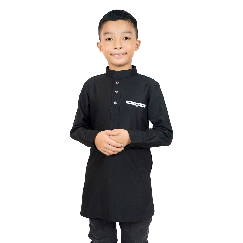 Kurta Budak Slim Fit Cotton Baju Sahaja 11 Warna Baju Raya Kurta Slim Fit Shopee Malaysia