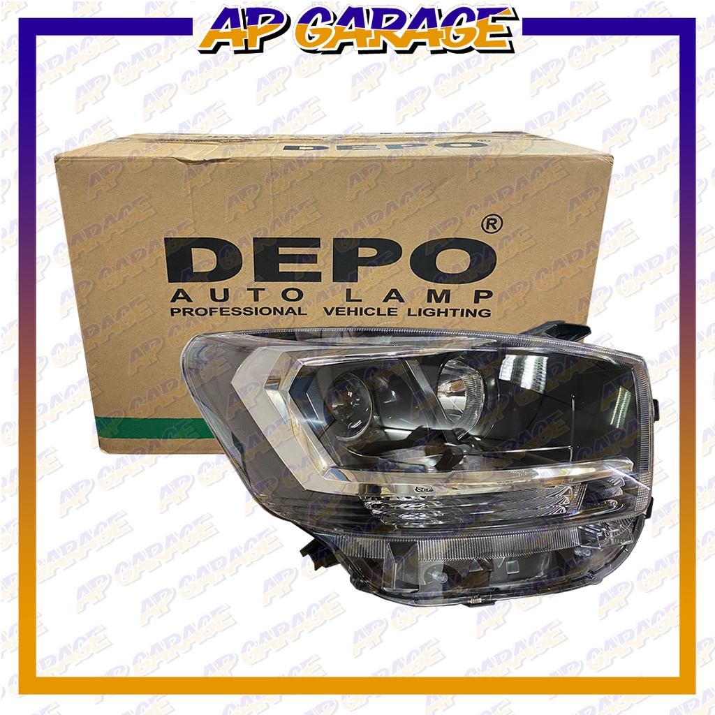[ORIGINAL DEPO TAIWAN] Perodua Axia SE (2014) Headlamp Head Lamp Light ...