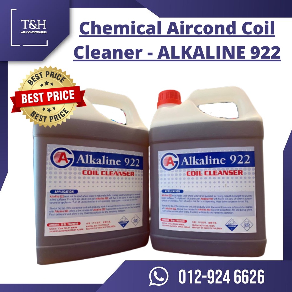 Chemical Aircond Coil Cleaner - ALKALINE 922 | Shopee Malaysia