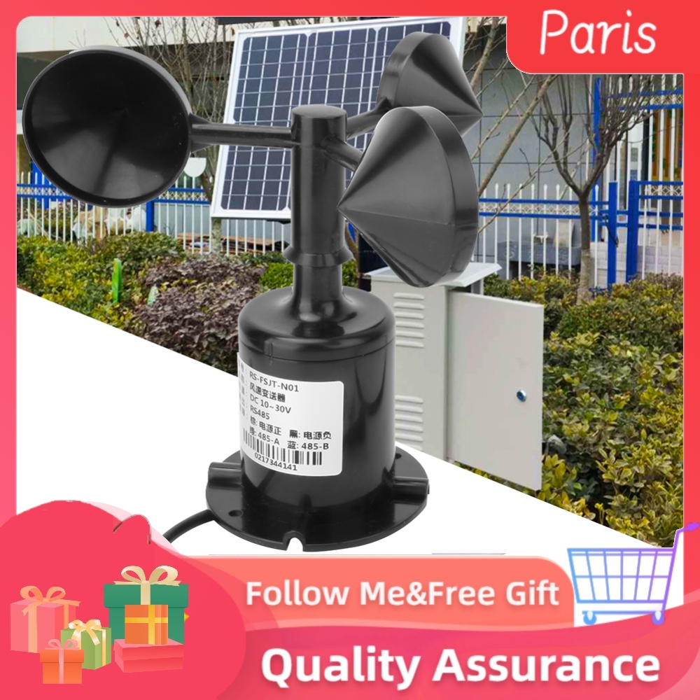 [Superparis] High Accuracy Wind Speed Sensor Transmitter 485 Anemometer ...