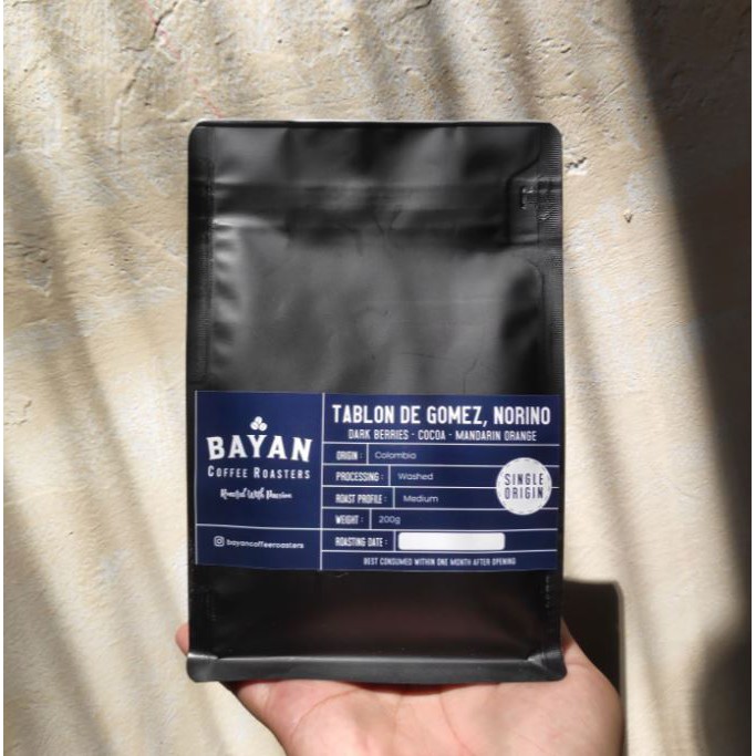 Bayan Coffee Roaster - Colombia Tablon (200g) | Shopee Malaysia