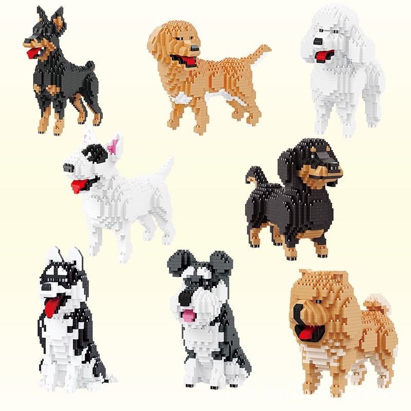 BALODY BLOCK-DOG SERIES (18240-18247-DB) | Shopee Malaysia
