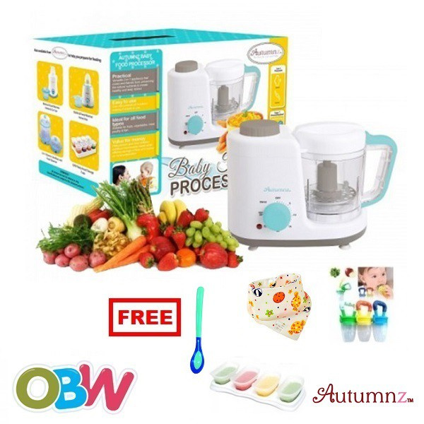 Spot diskaun gaya panas Autumnz 2-in-1 Baby Food Processor (Steam ...