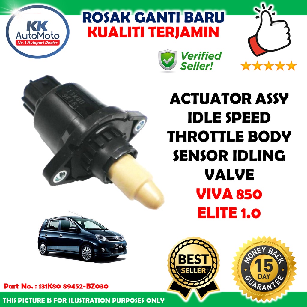 Premium Quality Actuator Assy Idle Speed Throttle Body Sensor Idling ...