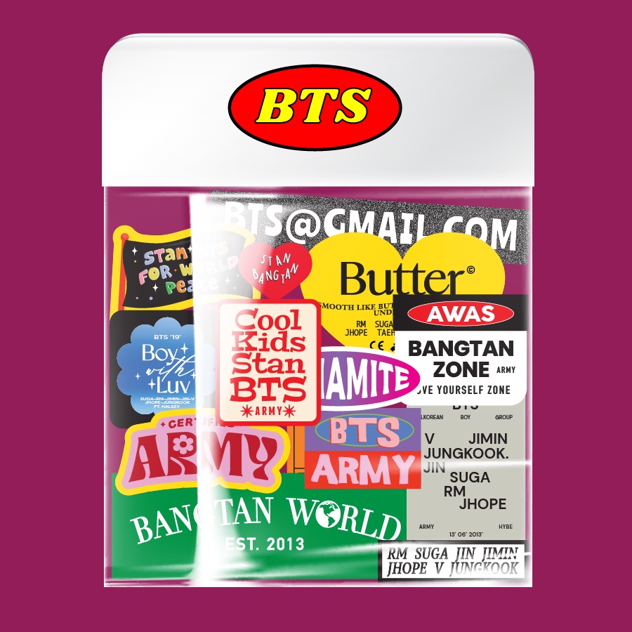KPOP Fanart Sticker For Laptop Journal 32pcs | Shopee Malaysia