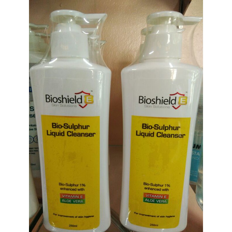 Bioshield E 🔥Bio-Sulphur Liquid Cleanser 250ml🔥🔥 | Shopee Malaysia