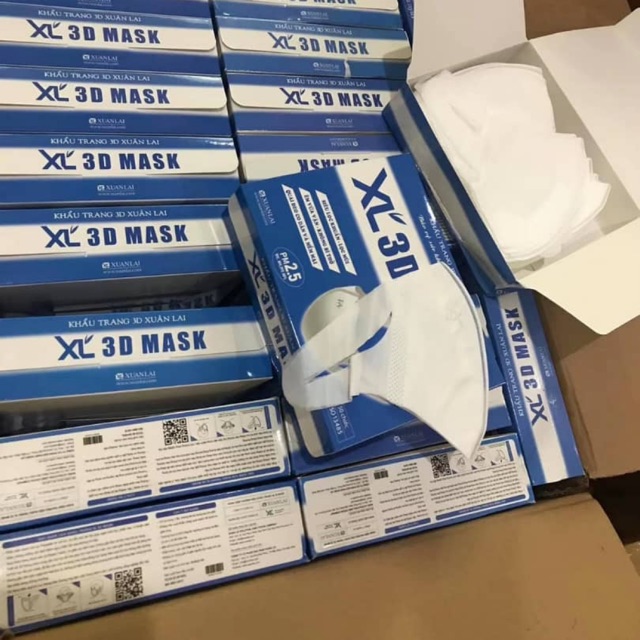 XL 3D Mask VFE PFE BFE PM2.5 per box 50pc （Iso 13485） | Shopee Malaysia