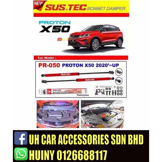 Proton Saga Blm Flx X50 X-50 Toyota Avanza Innova Sustec Front Bonet ...