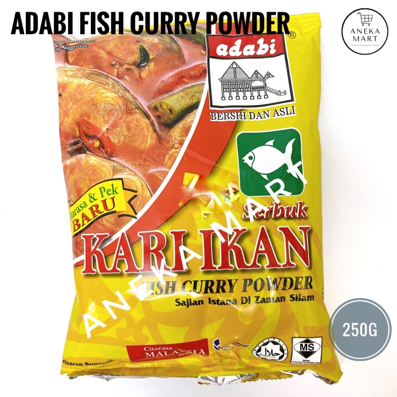 Adabi Serbuk Kari Ikan/Fish Curry Powder【250g】 | Shopee Malaysia