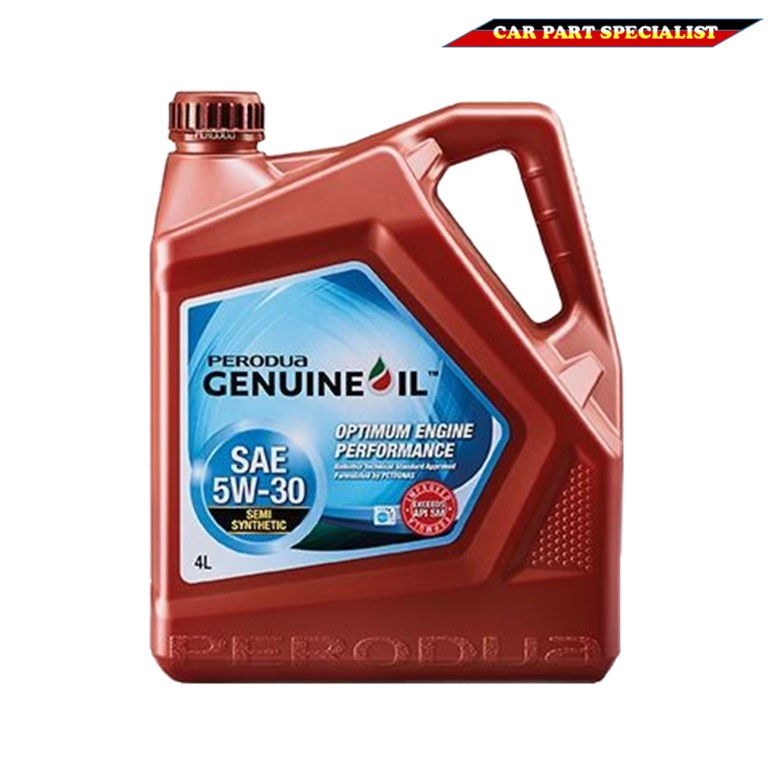 Perodua 5W-30 Semi Synthetic Engine Oil (4L) | Shopee Malaysia