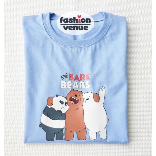 FV WE BARE BEARS STANDING Statement Shirt Cartoon Network Character Tee ...