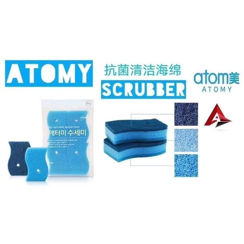 🎀艾多美菜瓜海绵 🧽 1 片Atomy Scrubber 1pcs🎀 | Shopee Malaysia