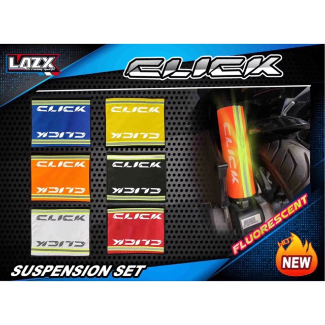 honda click Rear shock cover 125/150 With reflective | Shopee Malaysia
