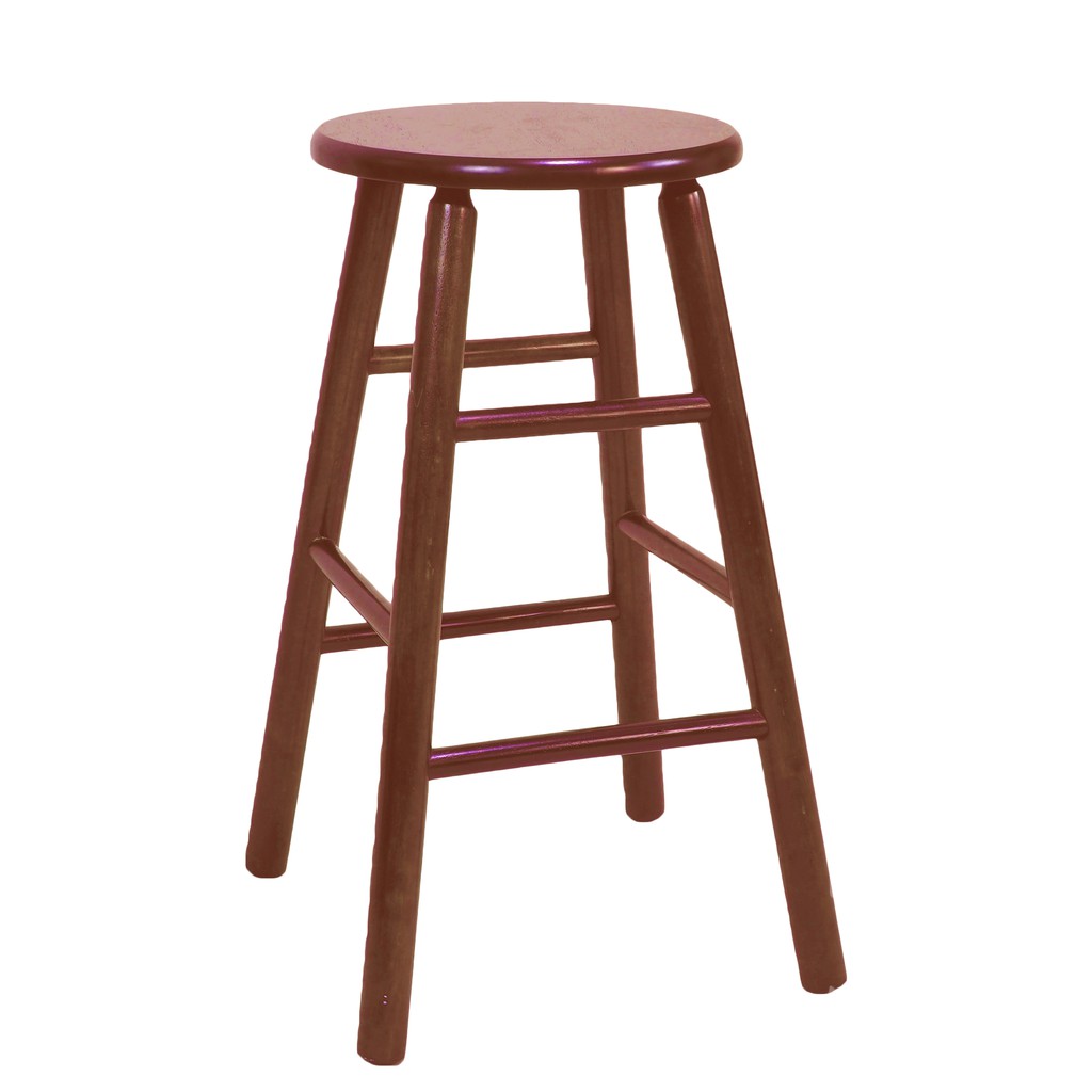 24 Solid Rubber wood Stool (Export Quality) | Shopee Malaysia