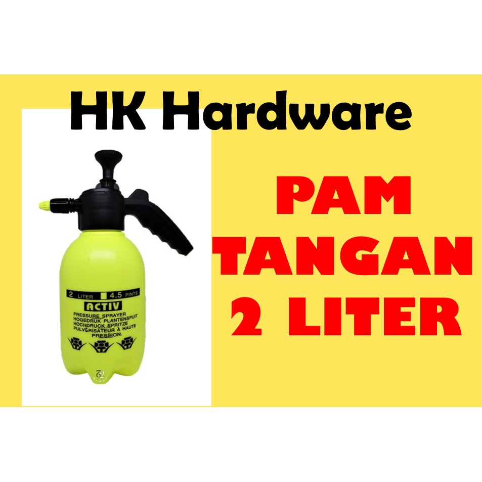PAM TANGAN / PAM RACUN / WATER SPRAYER / GARDEN SPRAYER / 2 LITER / PAM ...