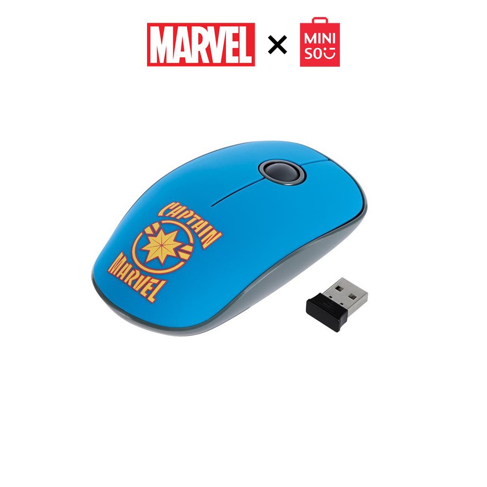 MINISO X MARVEL - ULTRATHIN WIRELESS MOUSE WITH NANO RECEIVER FOR ...
