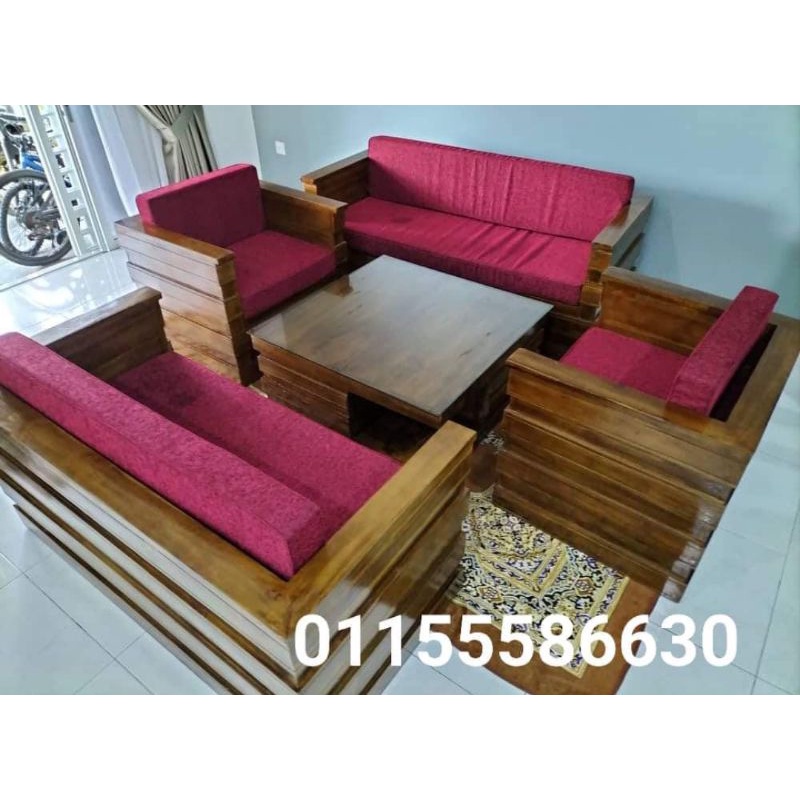 SOFA BOX JATI ORIGINAL DARI JEPARA | Shopee Malaysia