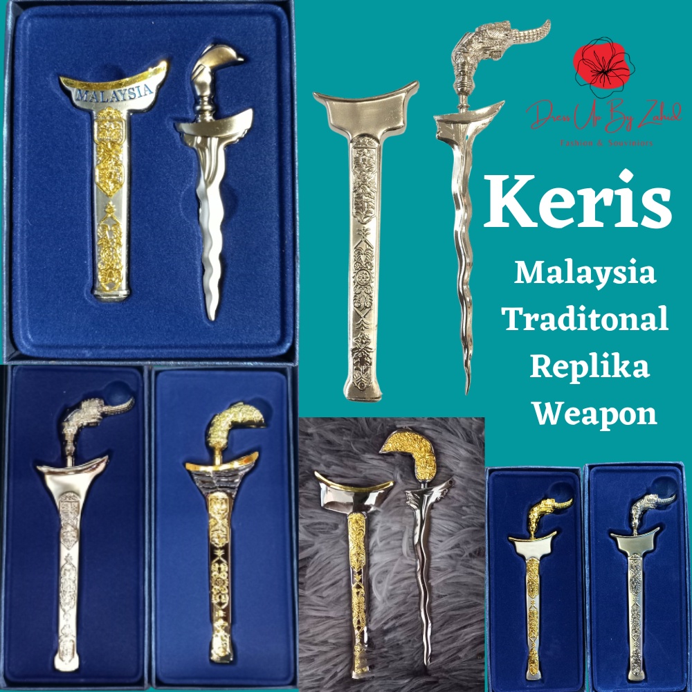 Keris Malaysia Traditonal Replika Weapon Tanah Melayu Gift Box Hadiah ...