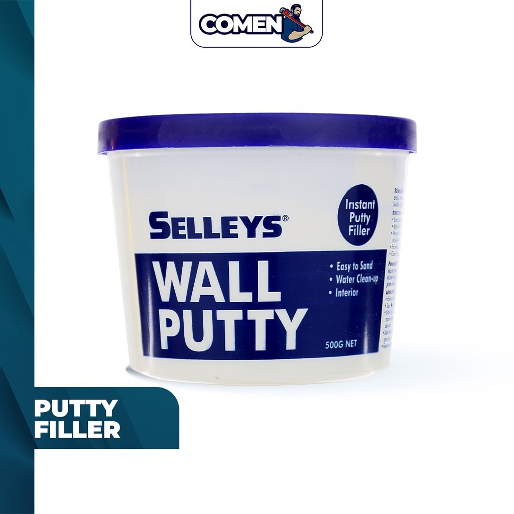 SELLEYS Wall Putty 500G Instant Concrete Hole Crack Putty Filler ...