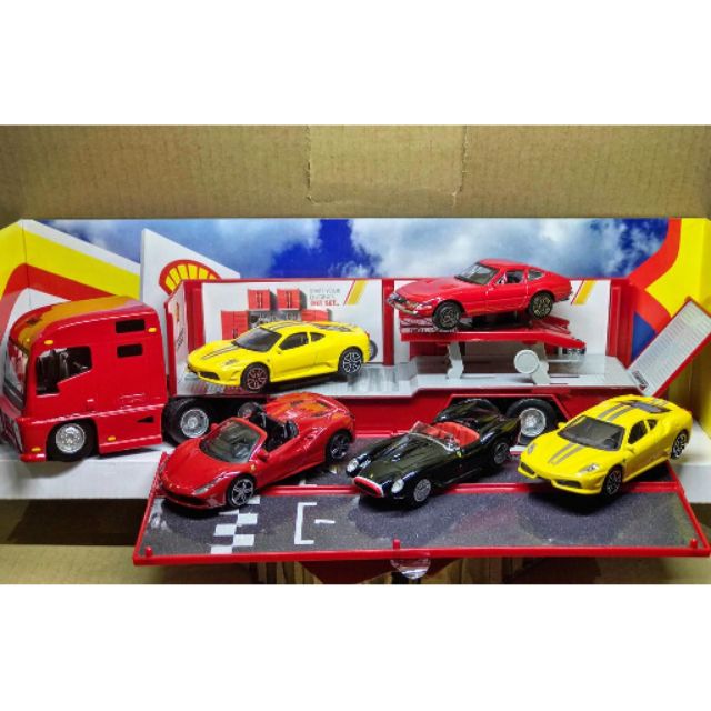 NEW SHELL FERRARI CAR SHELL TRUCK SHELL COLLECTION SHELL RACING LEGENDS ...