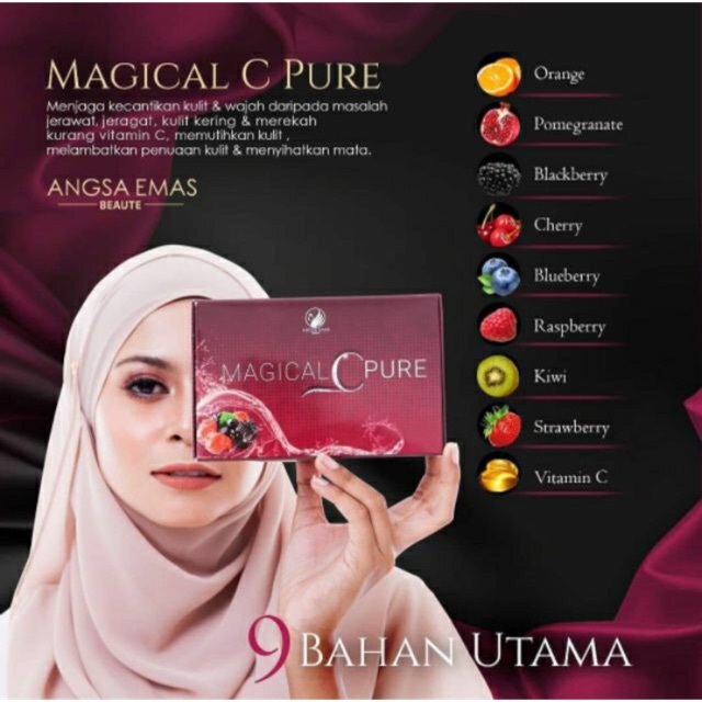 Magical C Pure (mcp) 💯 % original (15 sachet) | Shopee Malaysia
