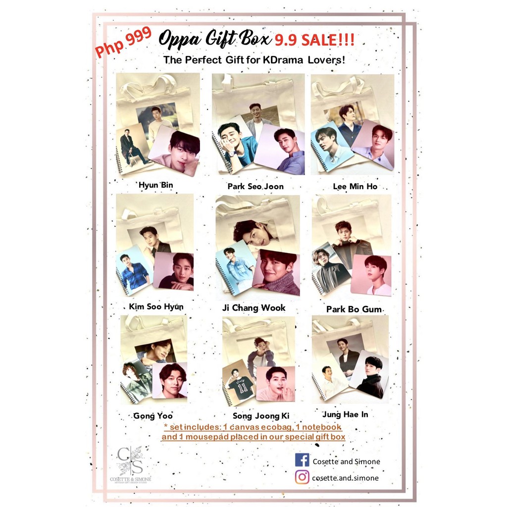 JUNG HAE IN Oppa KDrama Gift Box | Shopee Malaysia