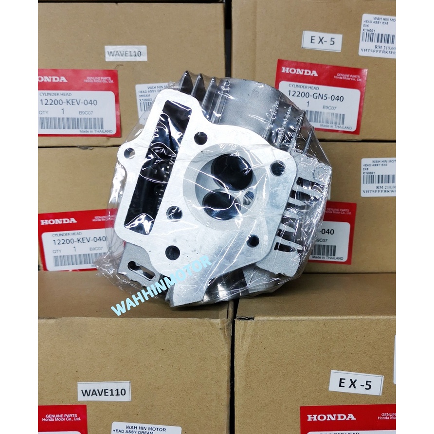 EX5 DREAM CYLINDER HEAD COMPLETE SET ORI THAI WAVE100 CLASS SYM MR1 KRISS100 CT100 EX5DREAM leo ...